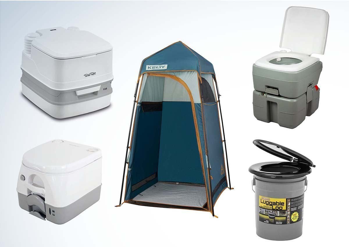 Playberg Portable Toilet For Camping DIY Camping Toilet | Making A ...